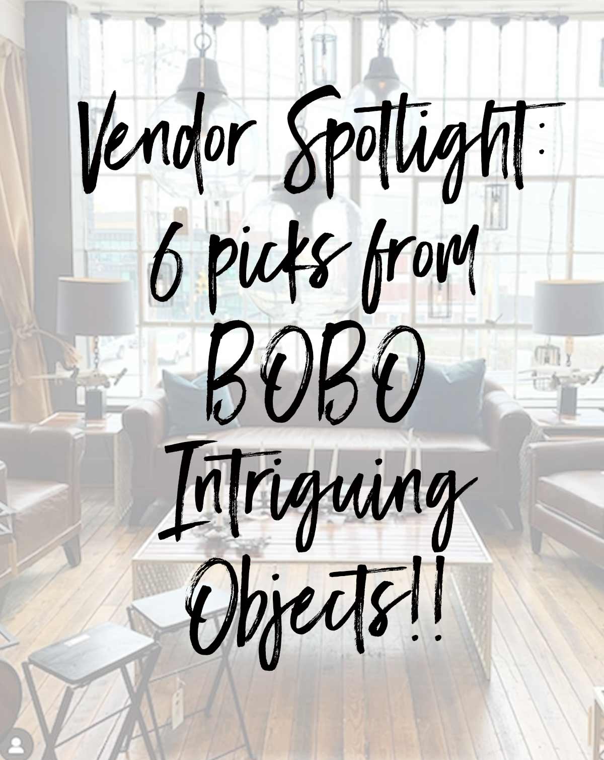 Vendor Spotlight: 6 picks from BOBO Intriguing Objects!! • IQ Design